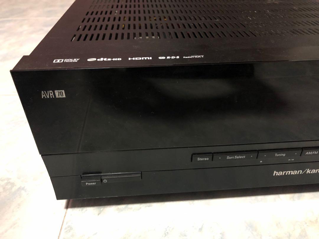 Harman Kardon AVR70 Receiver / Amplifier, Audio, Soundbars, Speakers ...