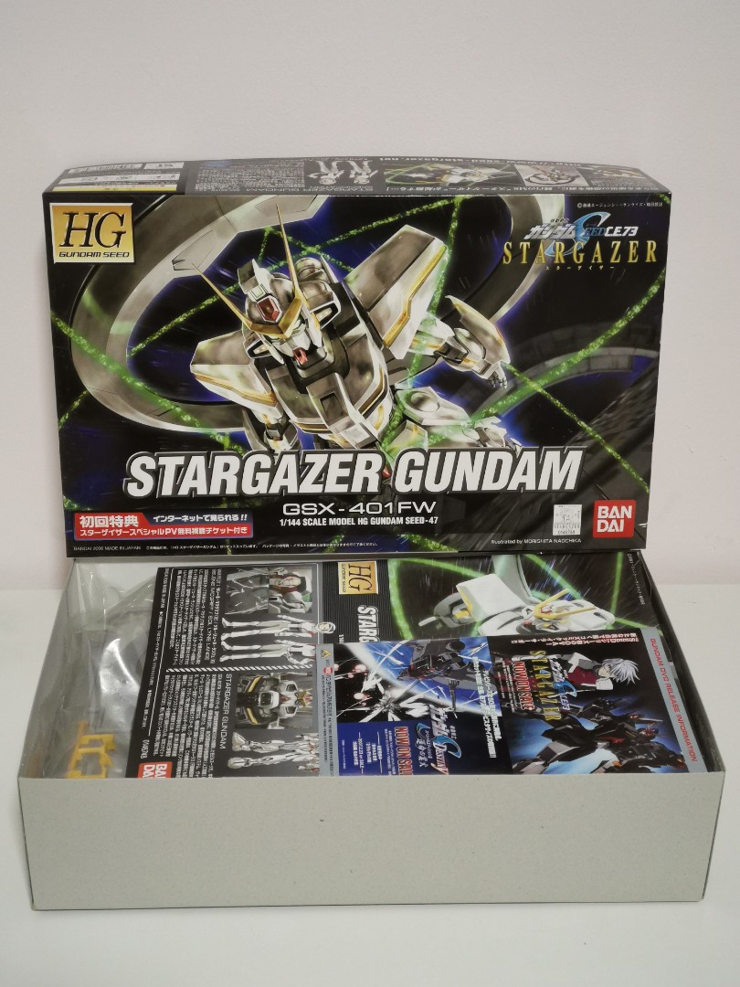HG 1/144 Stargazer Gundam First Run Limited Edition, Hobbies & Toys ...