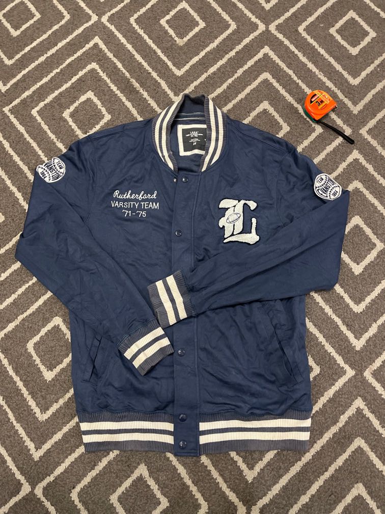 Raya Sale : H&M Varsity Jacket, Men's Fashion, Coats, Jackets and ...