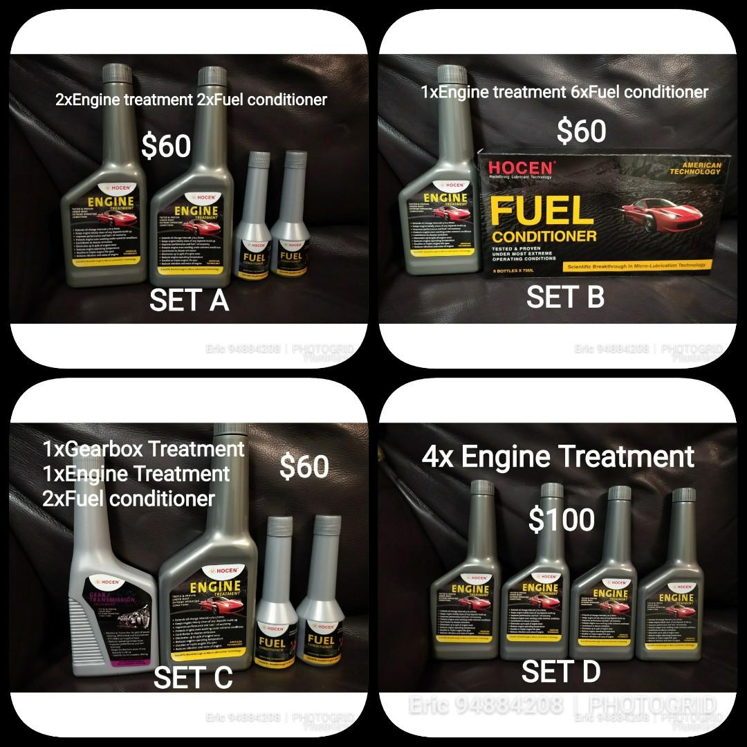 HOCEN ENGINE TREATMENT OIL, Car Accessories, Accessories on Carousell