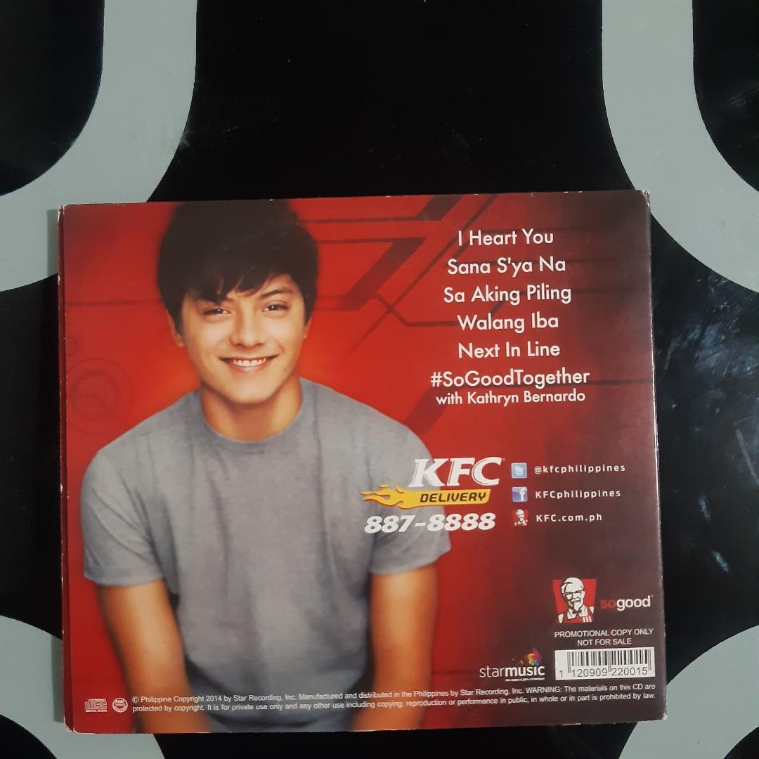 "i heart you" Daniel Padilla KFC Album, Hobbies & Toys, Music & Media ...