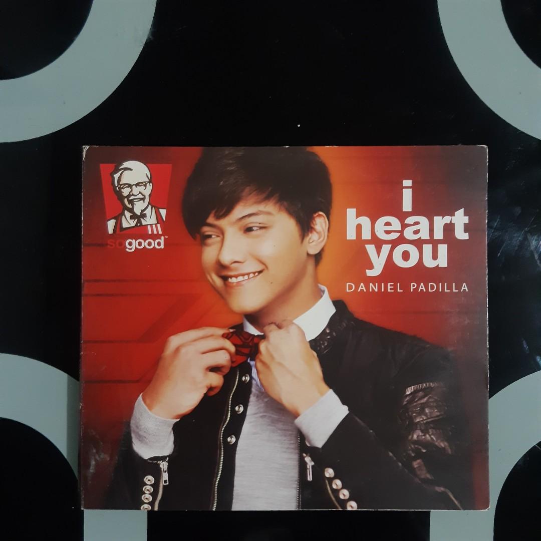 "i heart you" Daniel Padilla KFC Album, Hobbies & Toys, Music & Media ...
