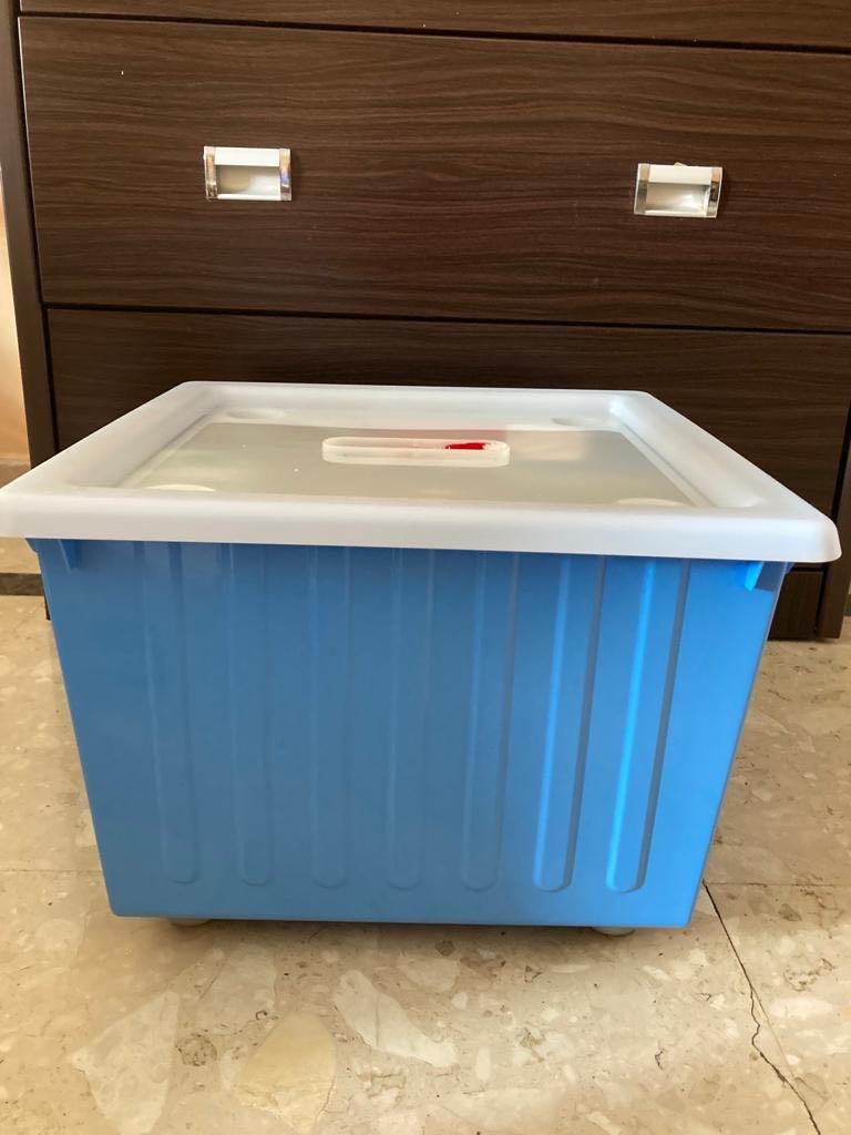 IKEA box with wheels, Furniture & Home Living, Home Improvement ...