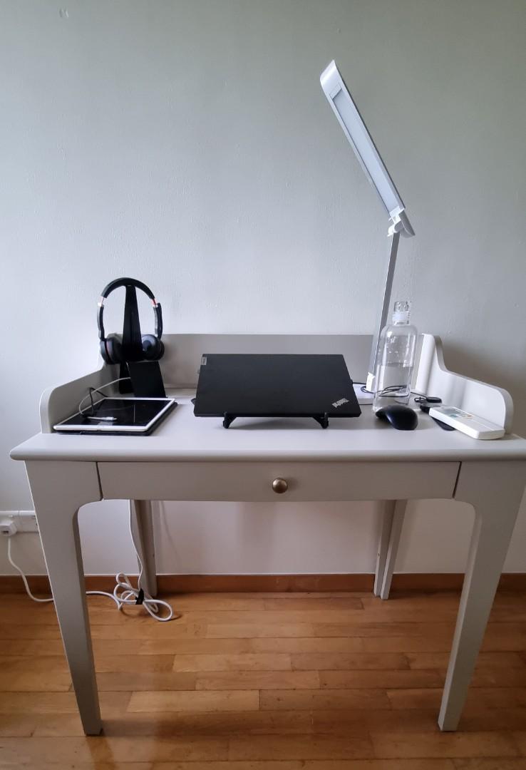 Ikea Study/computer table - Lommarp, Furniture & Home Living, Furniture ...