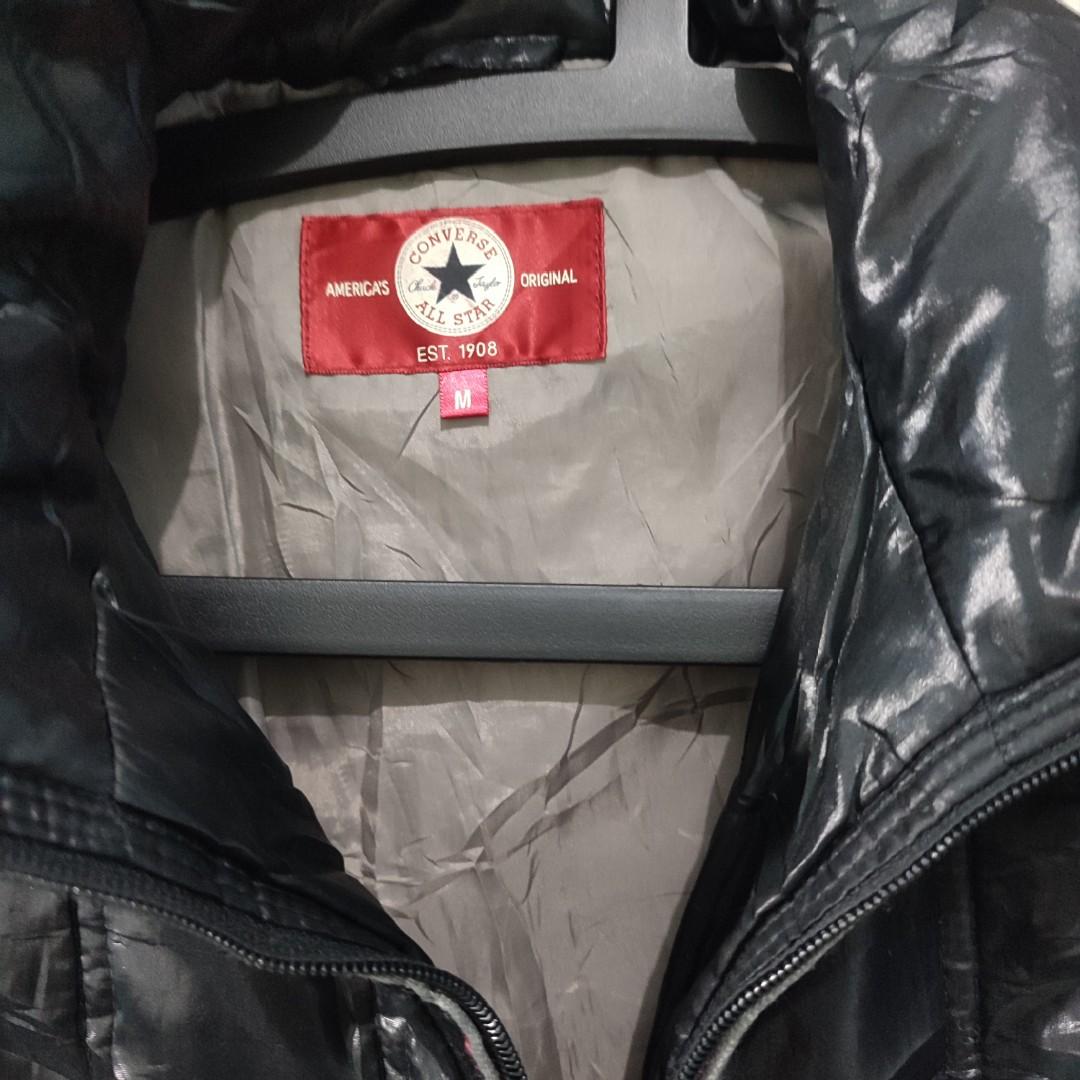 Jaket converse vintage, very rare, Fesyen Pria, Pakaian , Baju Luaran ...