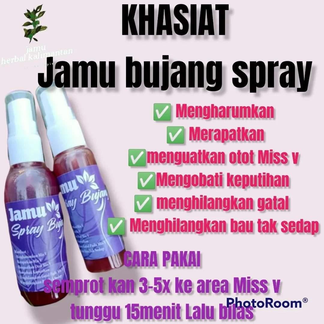 JAMU SPRAY WANITA / BUJANG / DAYAK SPRAY / PERAPAT / MISS V SPRAY ...