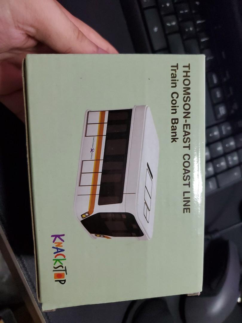 Knackstop Thomson-East Coast MRT Line Train Coin Bank, Everything Else ...
