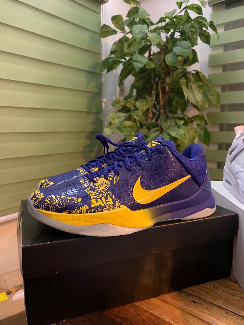Kobe 5 Rings, Men's Fashion, Footwear, Sneakers on Carousell