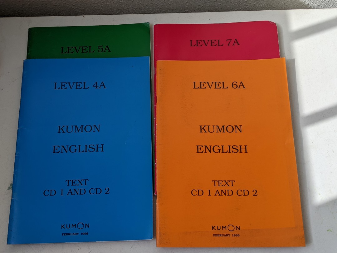 KUMON ENGLISH TEXT WITH CDs, Hobbies & Toys, Music & Media, CDs & DVDs ...