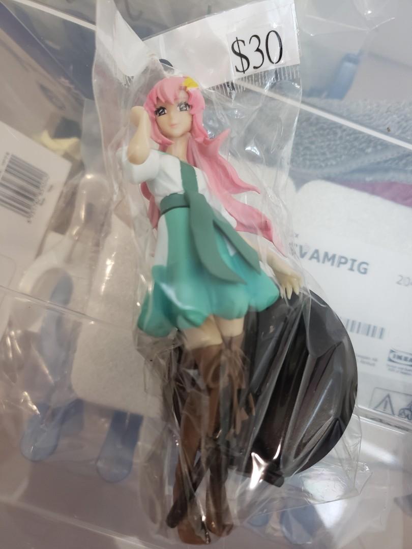 lacus 拉克絲 尼古絲 gundam seed figure 模型 動漫 景品 spm banpresto 冇盒, 興趣及遊戲, 玩具 ...