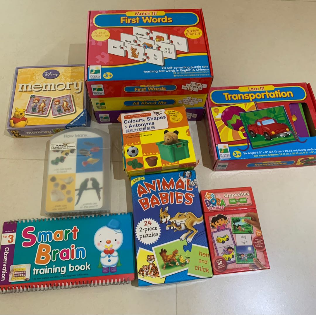Learning Cards for Young, Hobbies & Toys, Books & Magazines, Children's ...