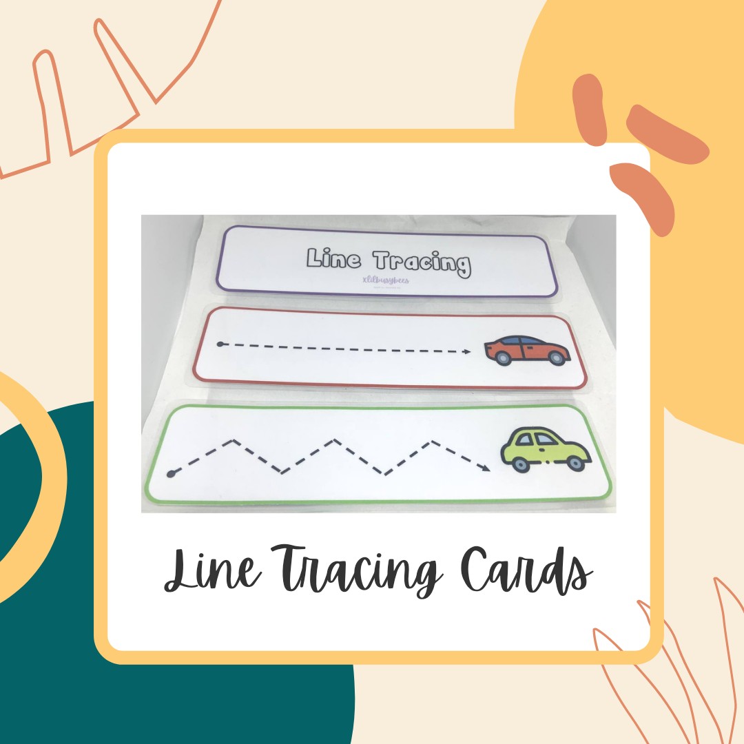 Line Tracing Cards, Babies & Kids, Infant Playtime on Carousell