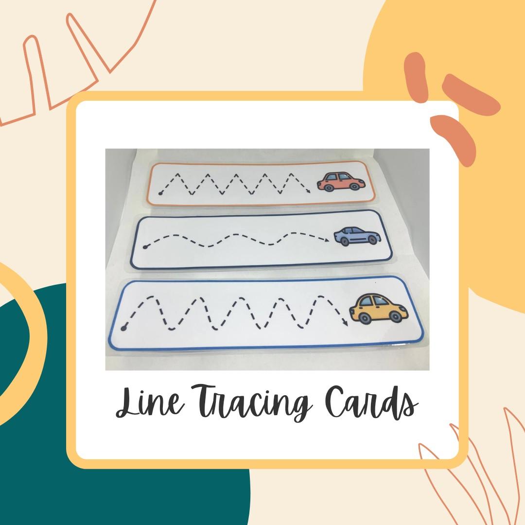 Line Tracing Cards, Babies & Kids, Infant Playtime on Carousell