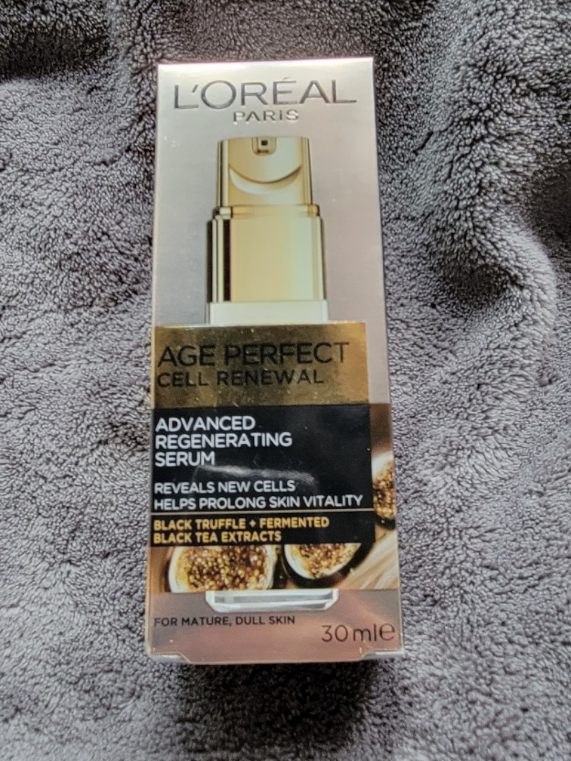 Loreal Age Perfect Cell Renewal Advanced Regenerating Serum 30ml, 美容 ...