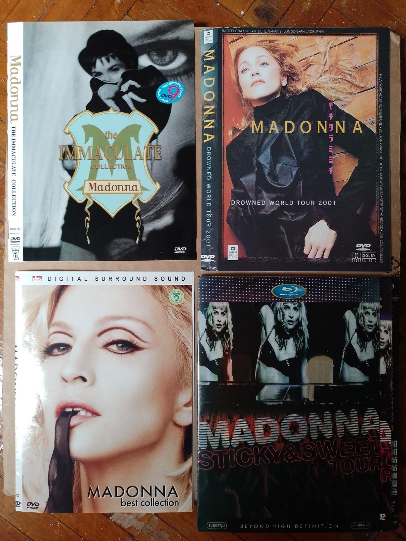 Madonna DVD, Hobbies & Toys, Music & Media, CDs & DVDs on Carousell