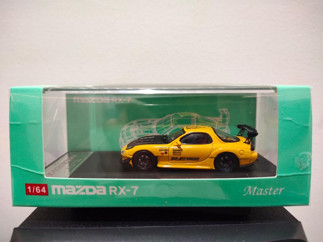 Master Model Mazda RX7 RE Amemiya Yellow, Hobbies & Toys, Collectibles ...