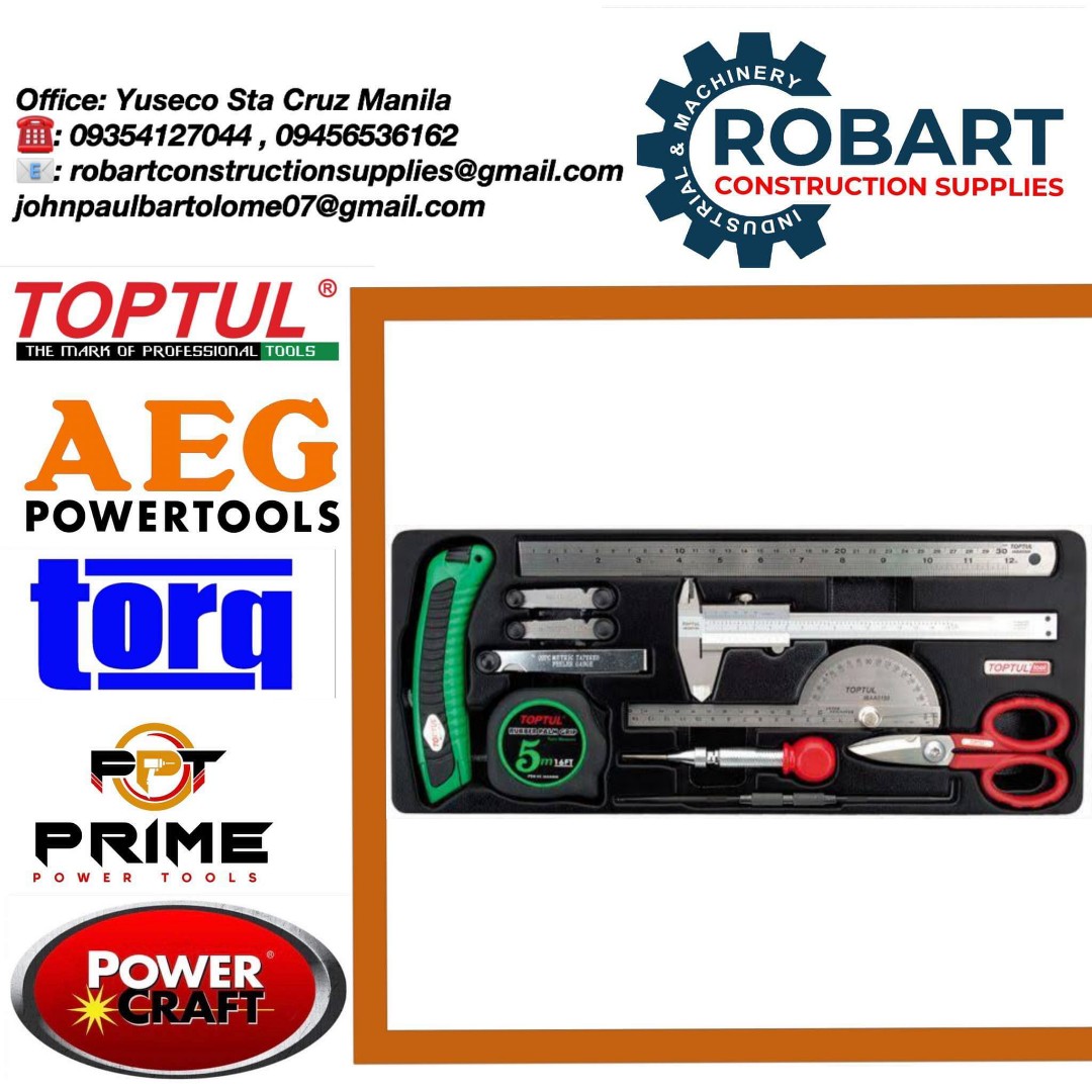Measuring marking & cutting tool set, Commercial & Industrial ...
