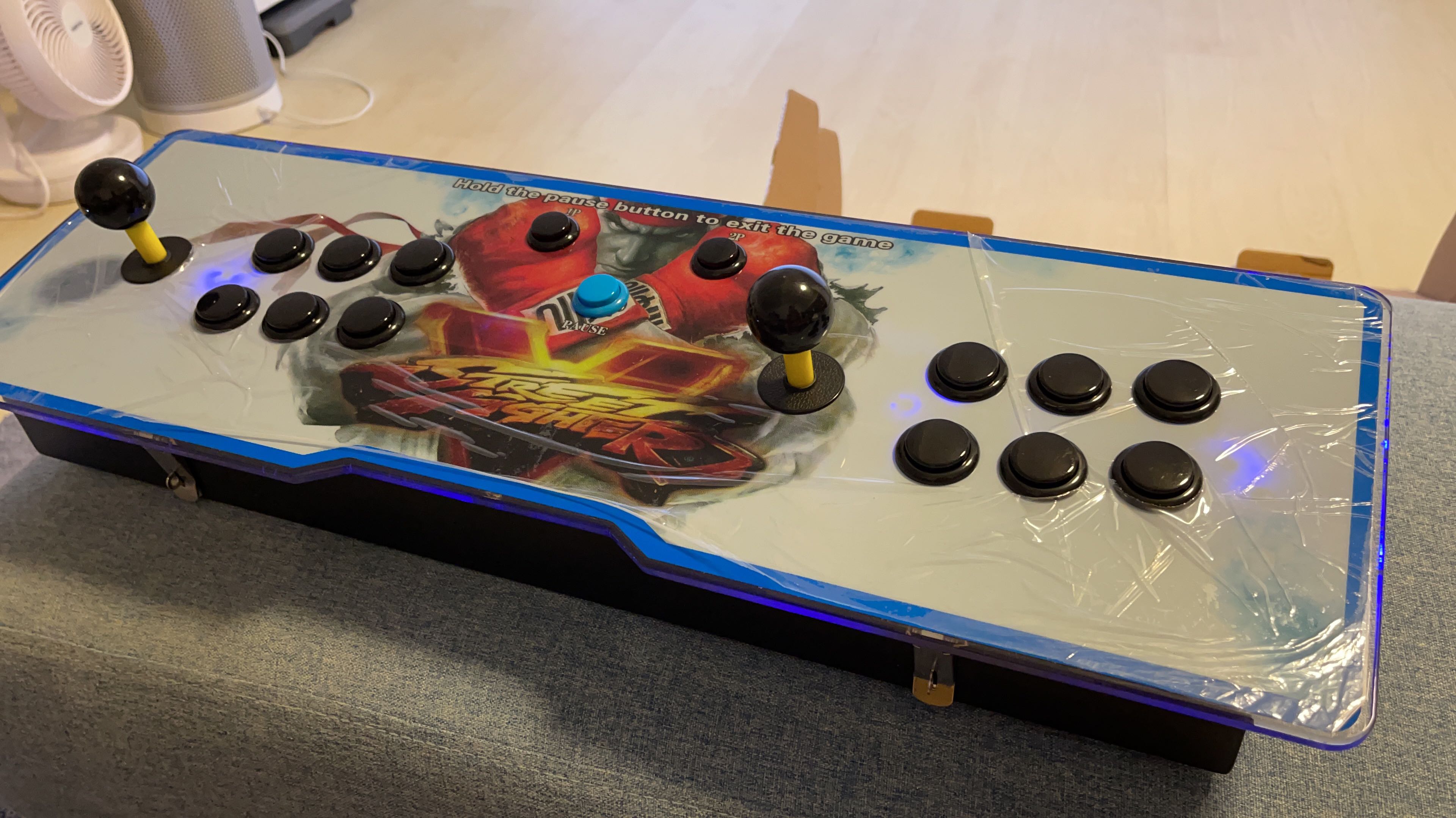 Metal Box 5S Home Arcade Games Console Machine Joystick 645 in 1, Video ...