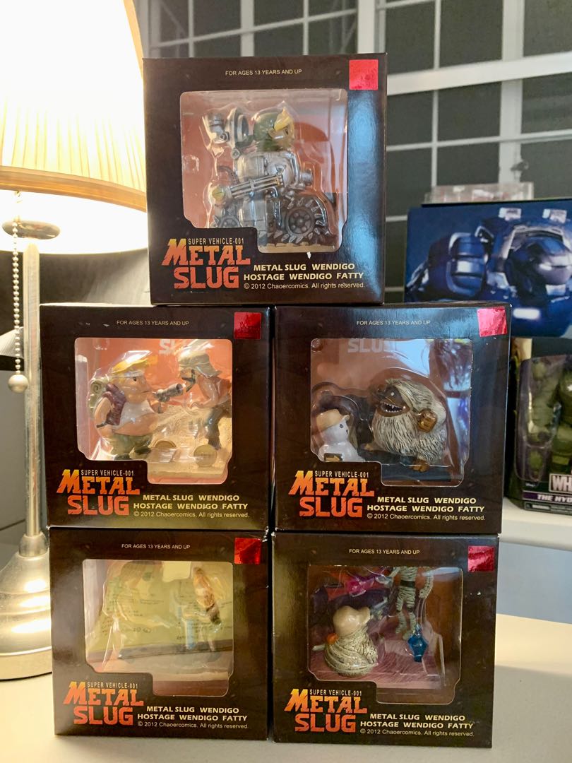 METAL SLUG SET OF 5 SEALED, Hobbies & Toys, Toys & Games on Carousell