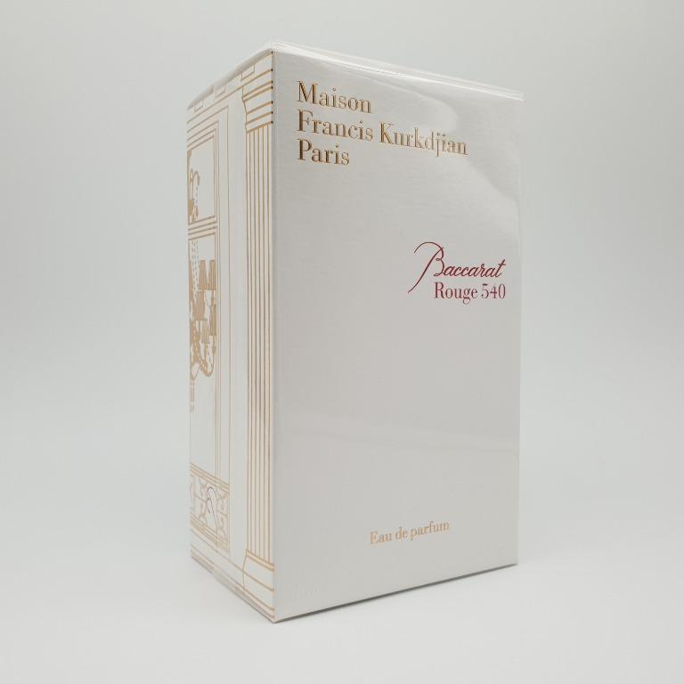 MFK Baccarat Rouge 540 EDP 70ml (partial bottle), Beauty & Personal ...