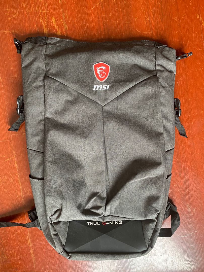 MSI Gaming Backpack, Men's Fashion, Bags, Backpacks on Carousell