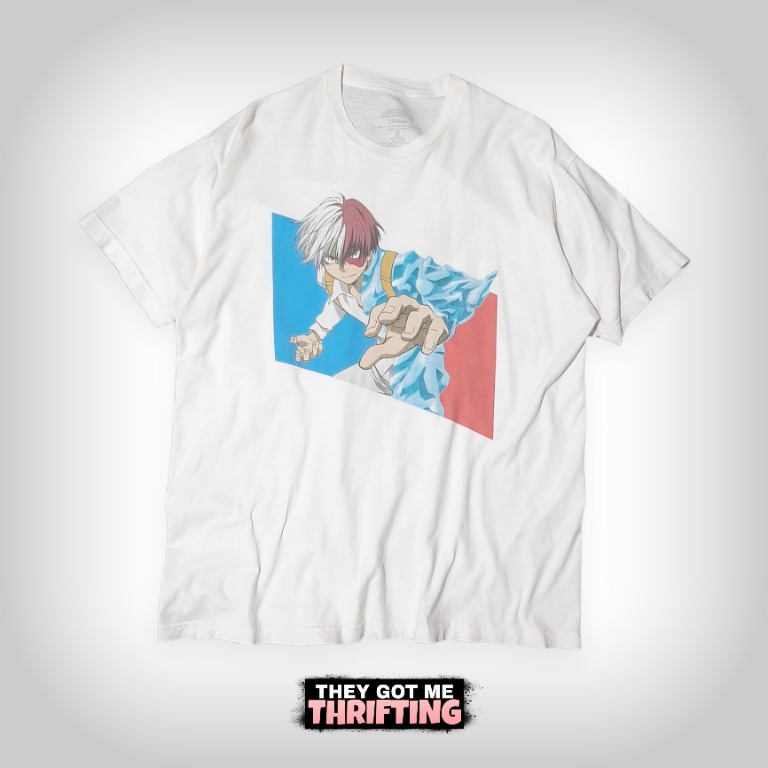 MY HERO ACADEMIA: SHOTO TODOROKI | ANIME SHIRT, Men's Fashion, Tops ...