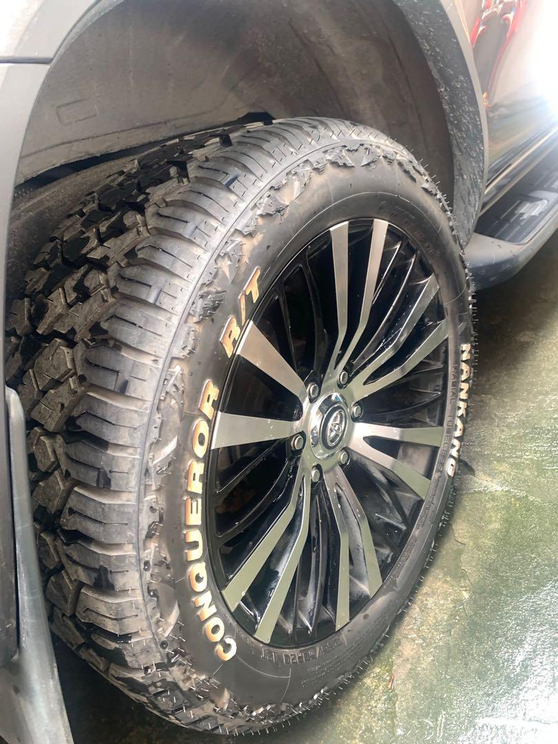 Nankang tires RT conqueror, Car Parts & Accessories, Mags and Tires on ...