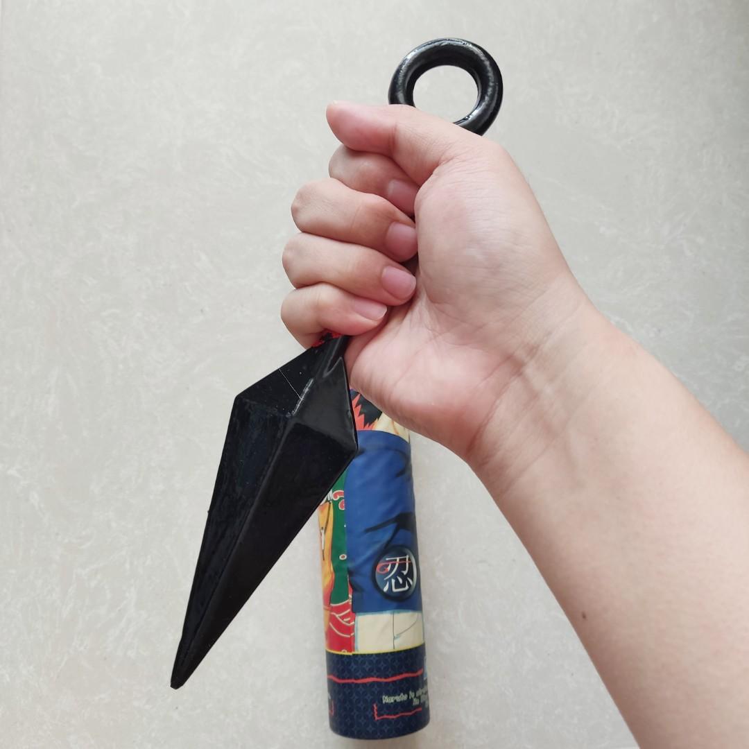 Vintage Naruto Shippuden Konoha Shinobi Ninja Kunai Scroll Cosplay ...