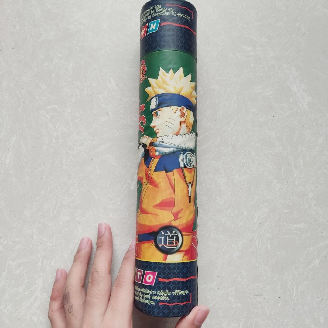 Vintage Naruto Shippuden Konoha Shinobi Ninja Kunai Scroll Cosplay ...