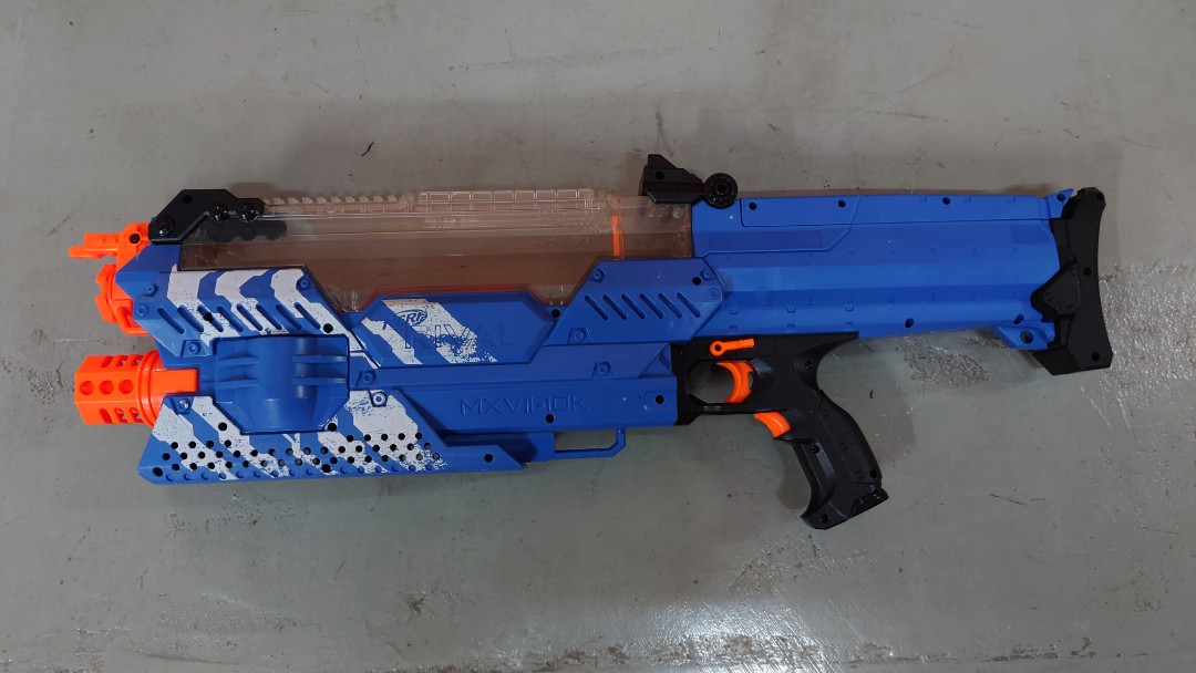Nerf Rival Nemesis (Blue), Hobbies & Toys, Toys & Games on Carousell