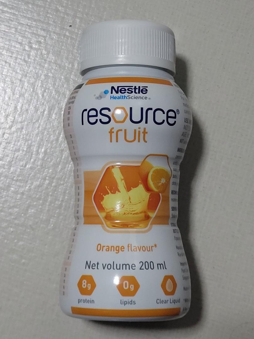 Nestle Resource Fruit Orange Liquid 200ml, Health & Nutrition, Medical ...