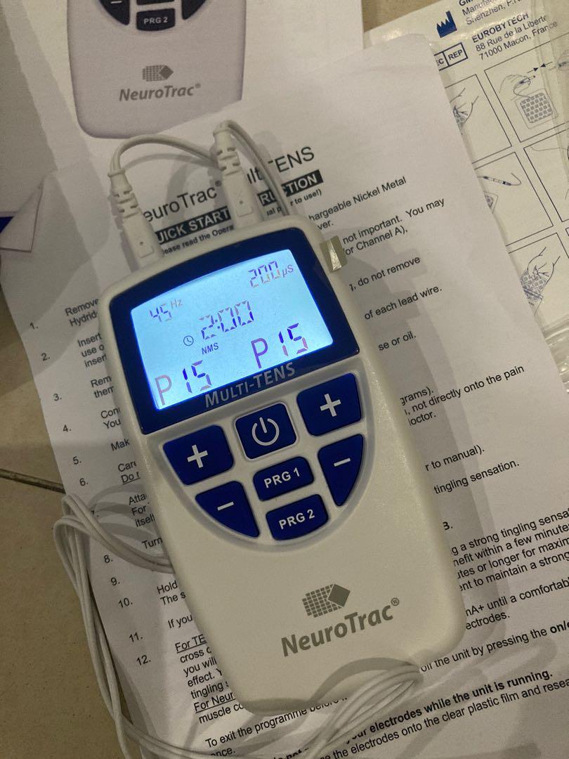 NeuroTrac Tens Unit for Pain Relief Neuromuscular Electrical ...