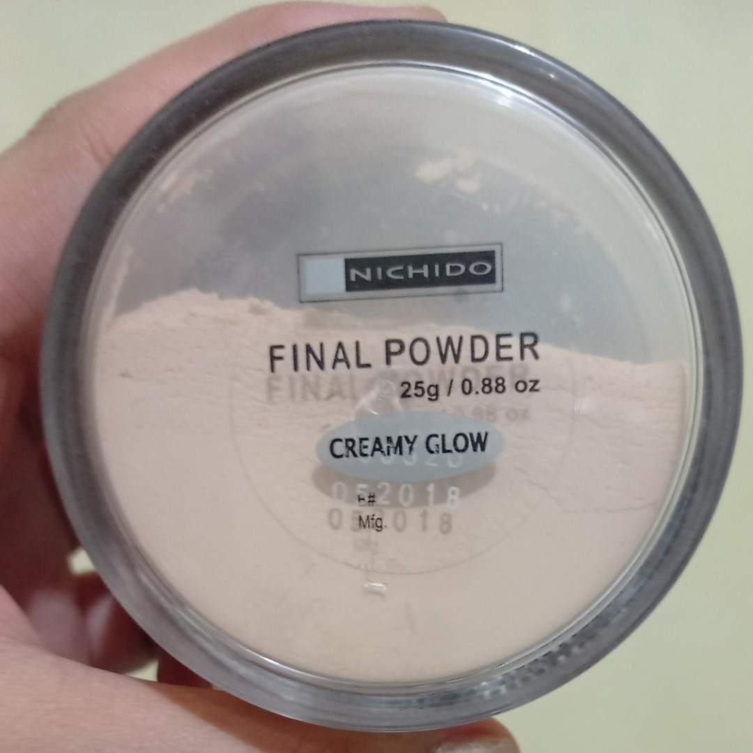 Nichido final powder (creamy glow), Beauty & Personal Care, Face ...