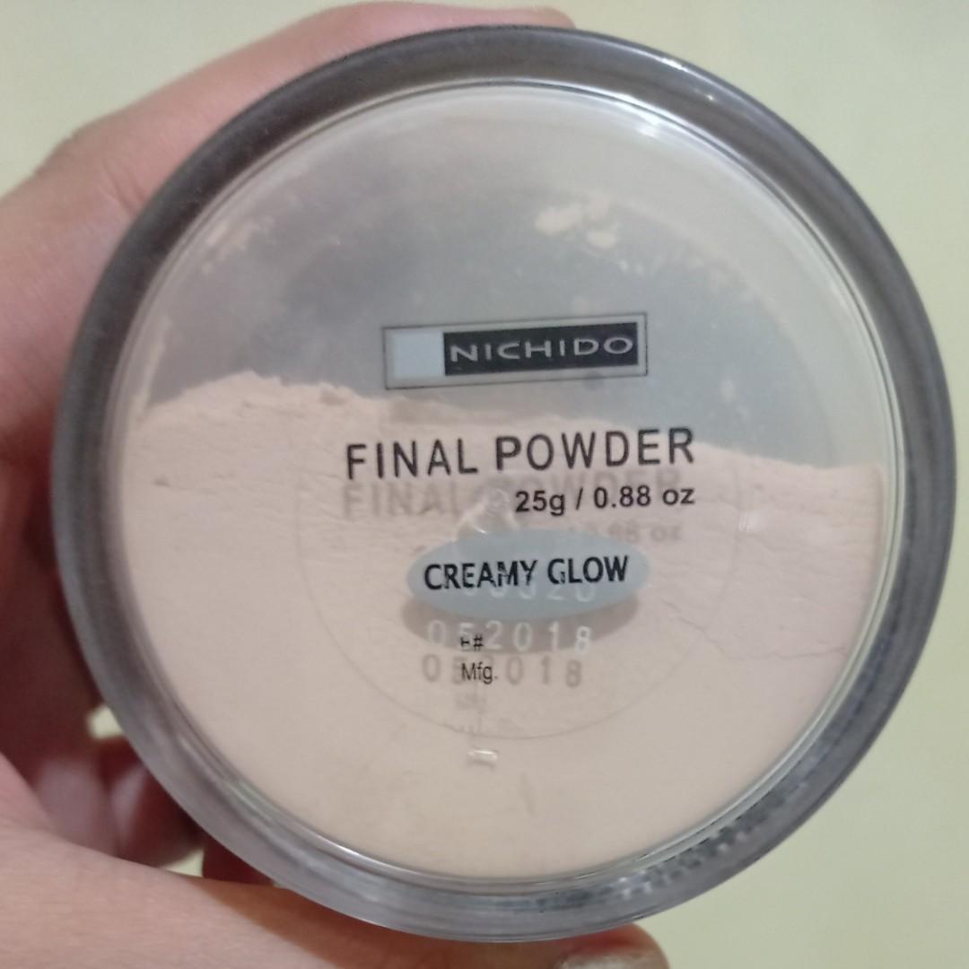 Nichido final powder (creamy glow), Beauty & Personal Care, Face ...