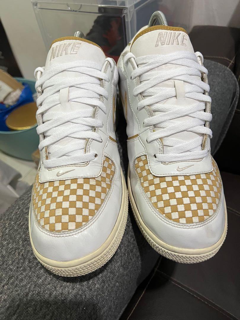 Nike Air Zoom Infiltrator Low White Gold 12UK, Men's Fashion, Footwear ...