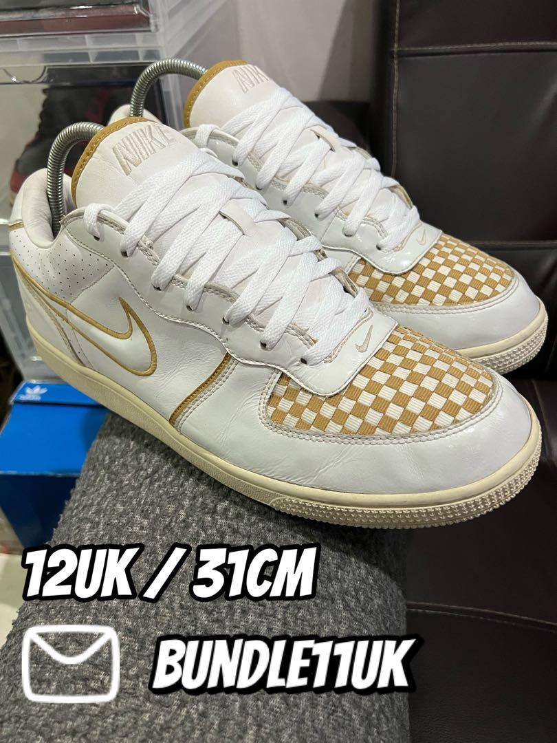 Nike Air Zoom Infiltrator Low White Gold 12UK, Men's Fashion, Footwear ...