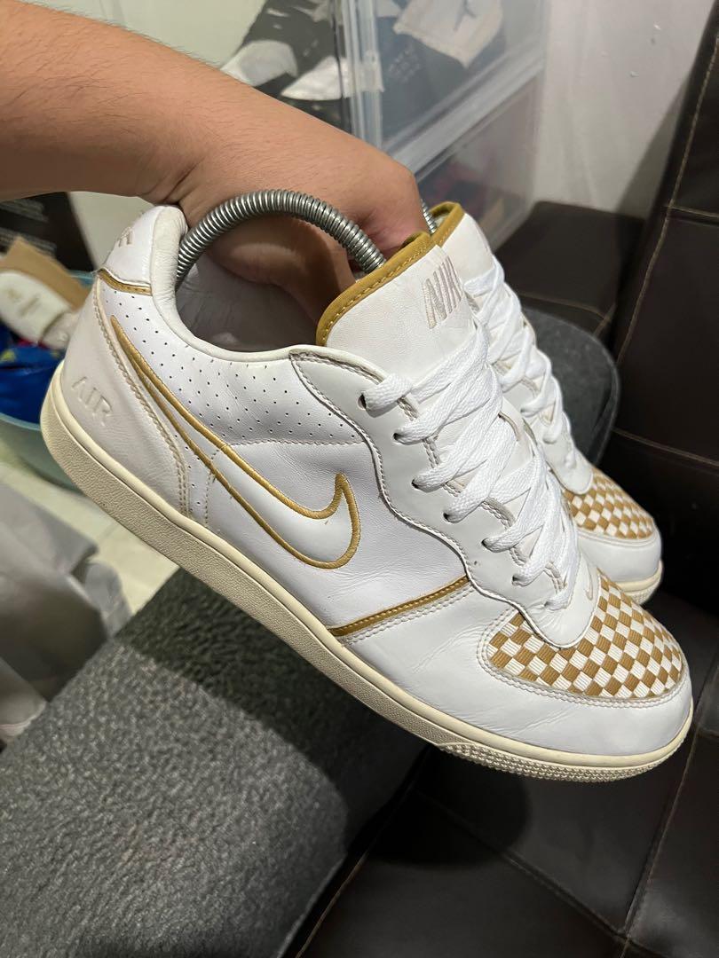 Nike Air Zoom Infiltrator Low White Gold 12UK, Men's Fashion, Footwear ...