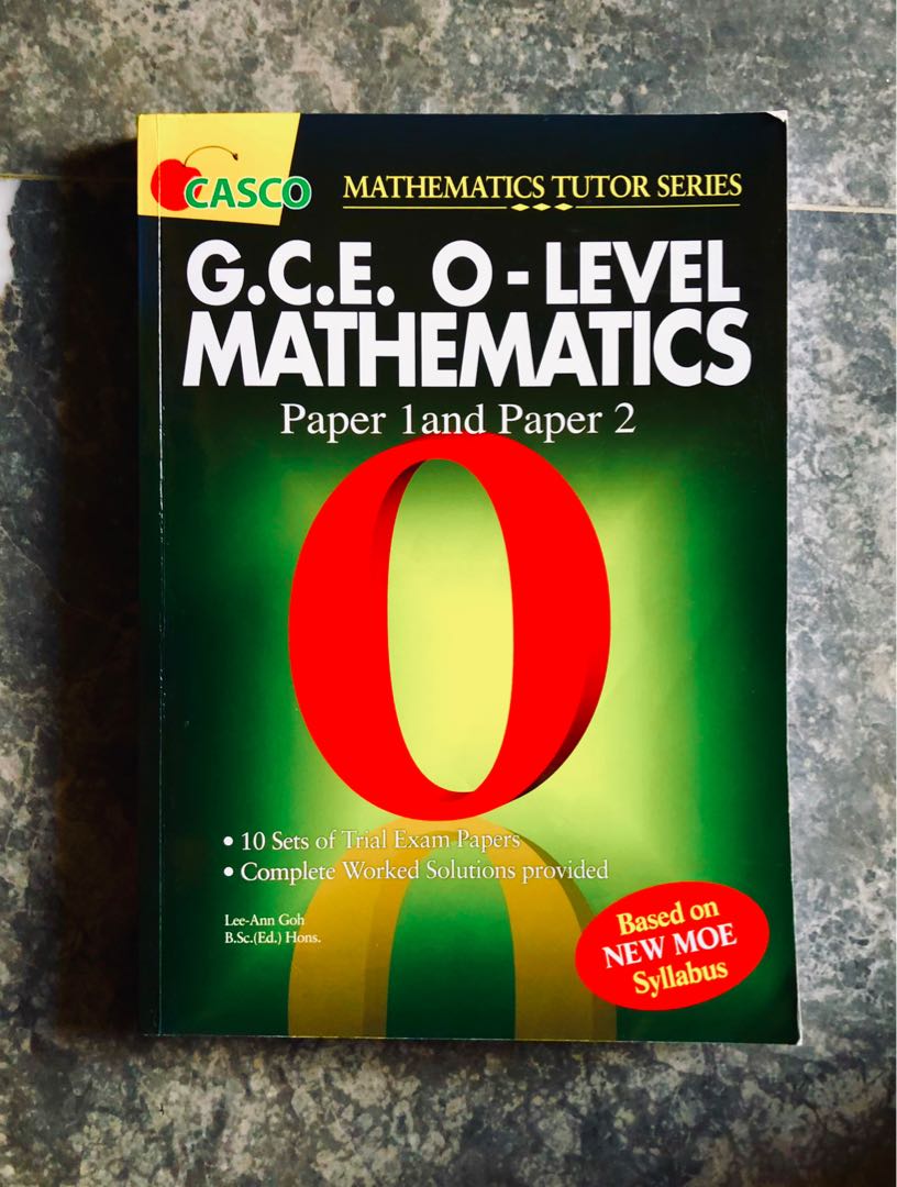 O level maths papers, Hobbies & Toys, Books & Magazines, Assessment ...