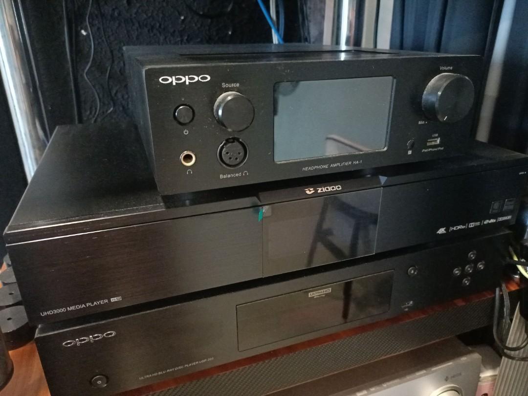 Oppo 203 4K HDR Player $1400 & Oppo HA-1 Headphone amp, DAC & Preamp ...