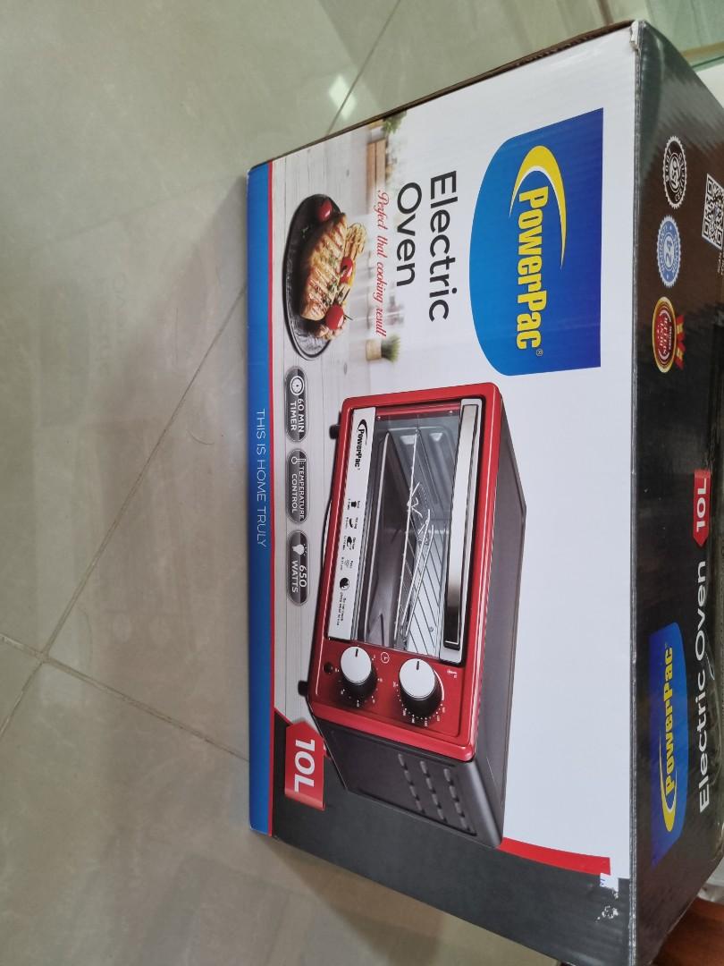 Oven (PowerPac electric oven 10L), Furniture & Home Living, Kitchenware ...