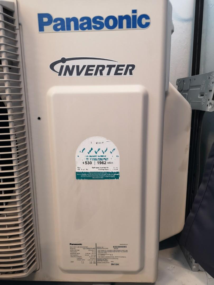 Panasonic Aircon Econavi Inverter System 3, TV & Home Appliances, Air ...