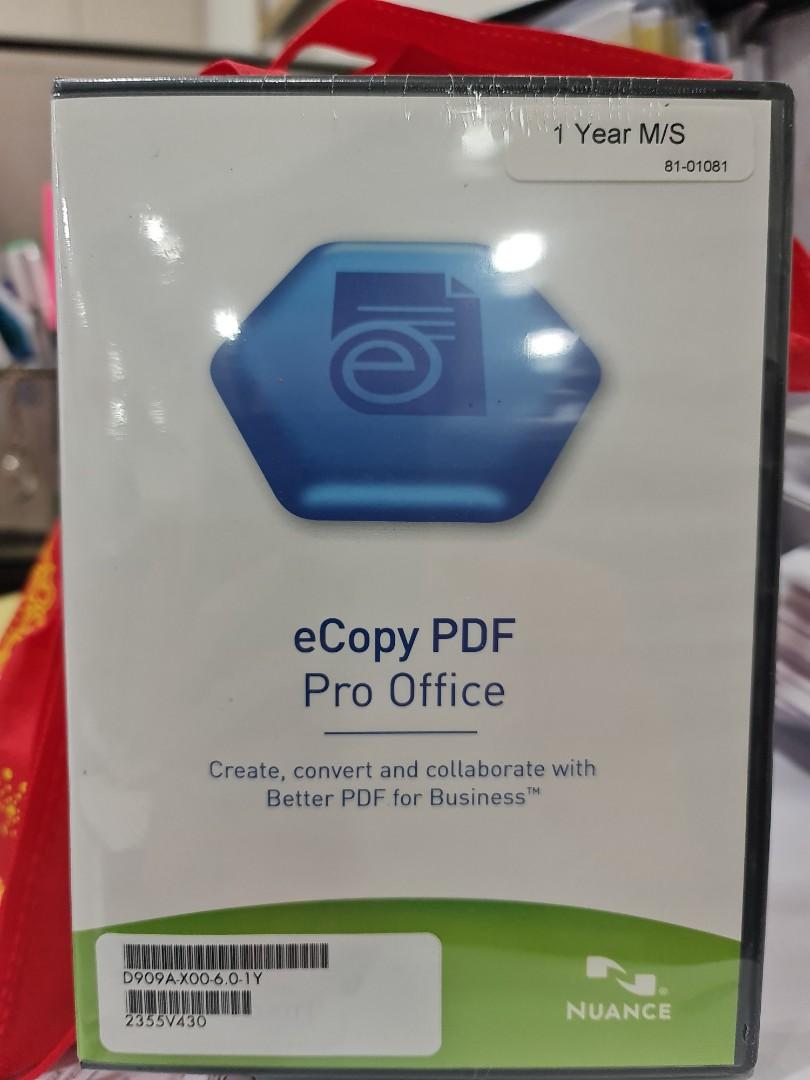 PDF Ecopy 1 year new, Computers & Tech, Office & Business Technology on Carousell