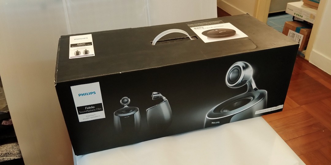 Philips Fidelio SoundSphere Mini Premium studio speakers, 音響器材 ...
