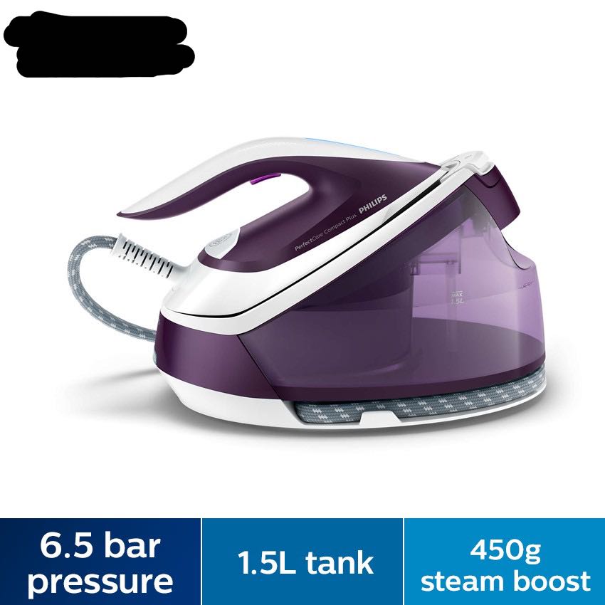Philips PerfectCare Compact Plus Iron With Steam Generator - GC7933/36 ...
