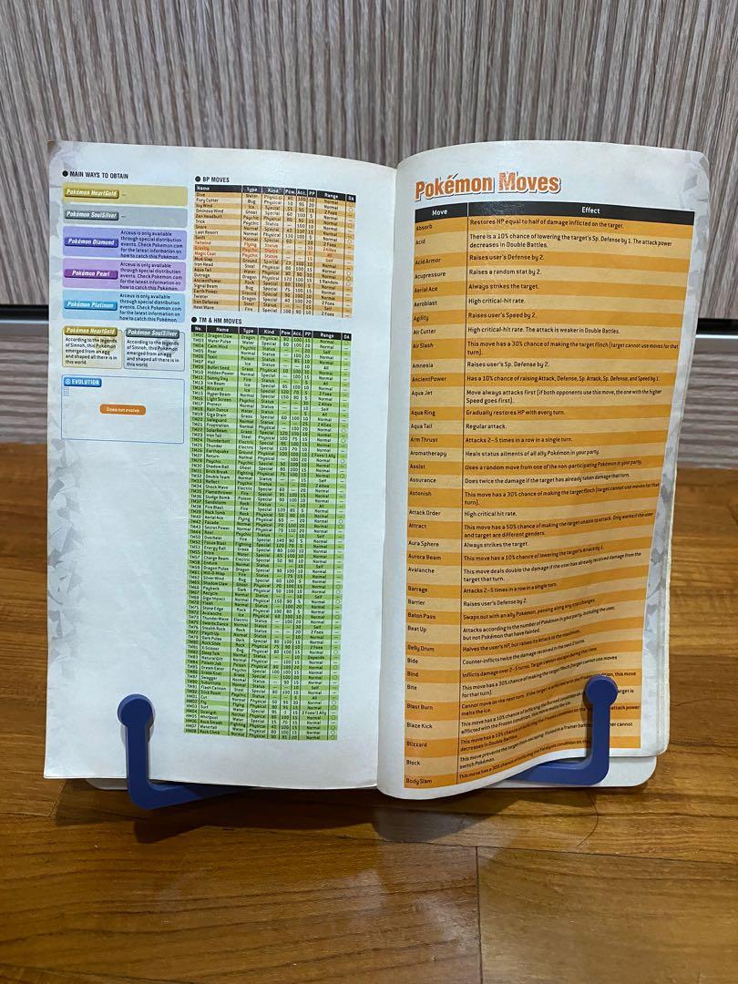 Pokémon Heartgold Version, SoulSilver Version: Pokedex Official Pocket ...