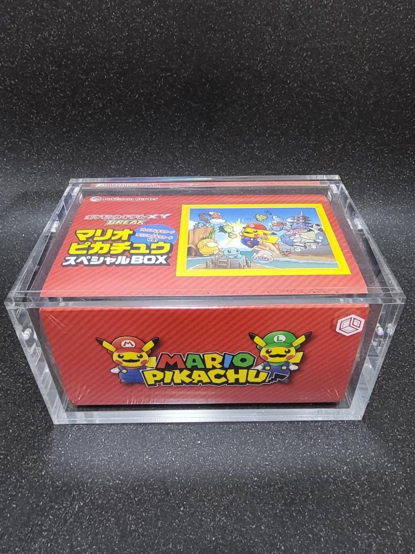 Pokemon Mario Pikachu Box (Not 25th Anniversary, Psa 10), Hobbies ...