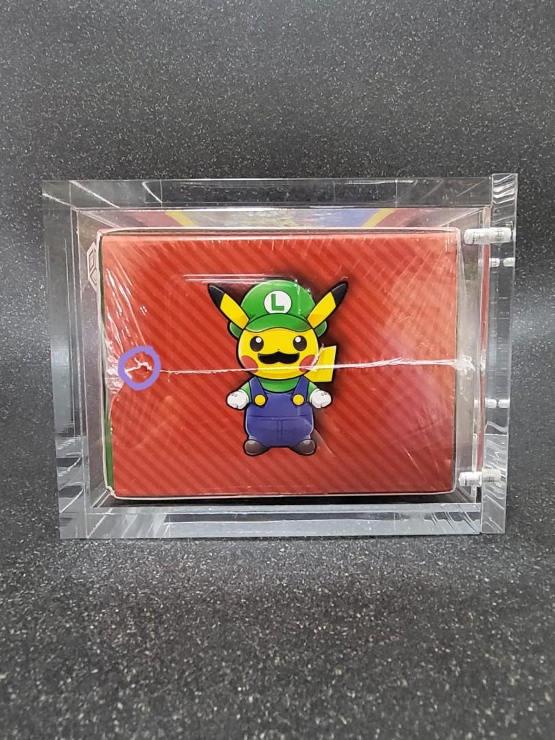 Pokemon Mario Pikachu Box (Not 25th Anniversary, Psa 10), Hobbies ...