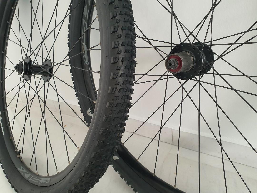 Polygon Entity X15 Disc Wheelset 29" Boost With Tyres 29x2.40, Sports ...