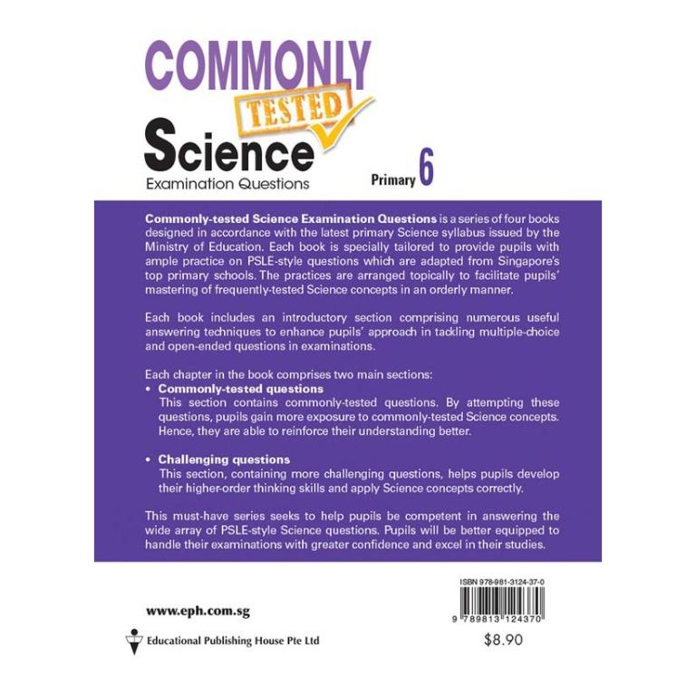 Primary 6 Commonly Tested Science Exam Questions/ Primary 6 Science ...