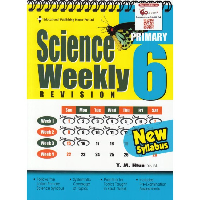 Primary 6 Science Weekly Revision-New Syllabus /Primary 6 Science ...